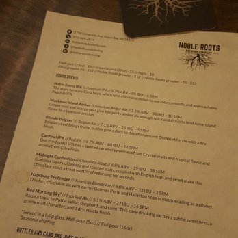 NOBLE ROOTS BREWING COMPANY - Updated December 2025 - 31 Photos & 26 ...