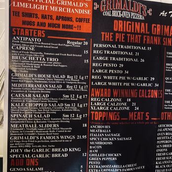 LIMELIGHT ORIGINAL FAMOUS COAL FIRE PIZZERIA - Updated October 2025 ...