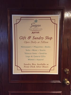 MARRIOTT GIFT & SUNDRY SHOP - Updated July 2025 - 1000 Pga Tour Blvd ...