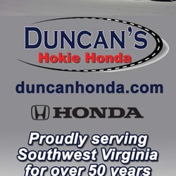 DUNCAN’S HOKIE HONDA - 20 Reviews - Car Dealers - 2040 Roanoke St ...