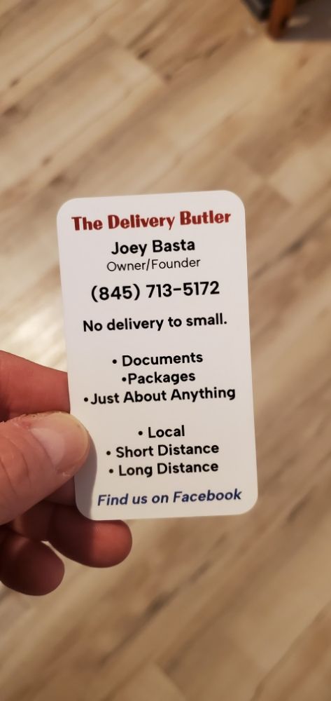 THE DELIVERY BUTLER COURIER SERVICE - Updated March 2024 - Request a ...
