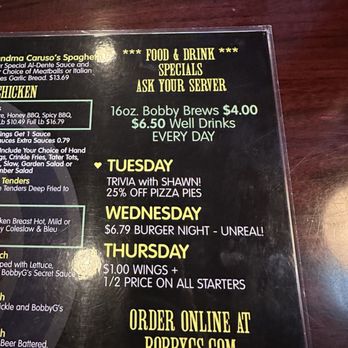 BOBBY G’S CHICAGO EATERY & SPORTS BAR - Updated October 2025 - 254 ...