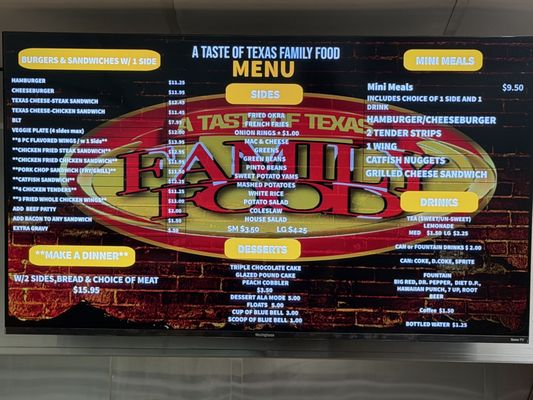 A TASTE OF TEXAS FAMILY FOOD - Updated March 2026 - 30 Reviews - 1610 S ...