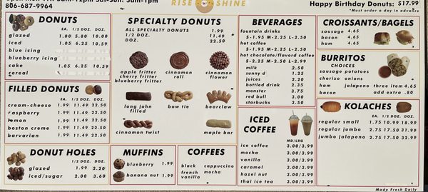 RISE N SHINE DONUTS - Updated June 2026 - 14 Photos - 5604 Slide Rd ...