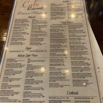 CALO PIZZERIA RESTAURANT & LOUNGE - Updated May 2024 - 701 Photos ...