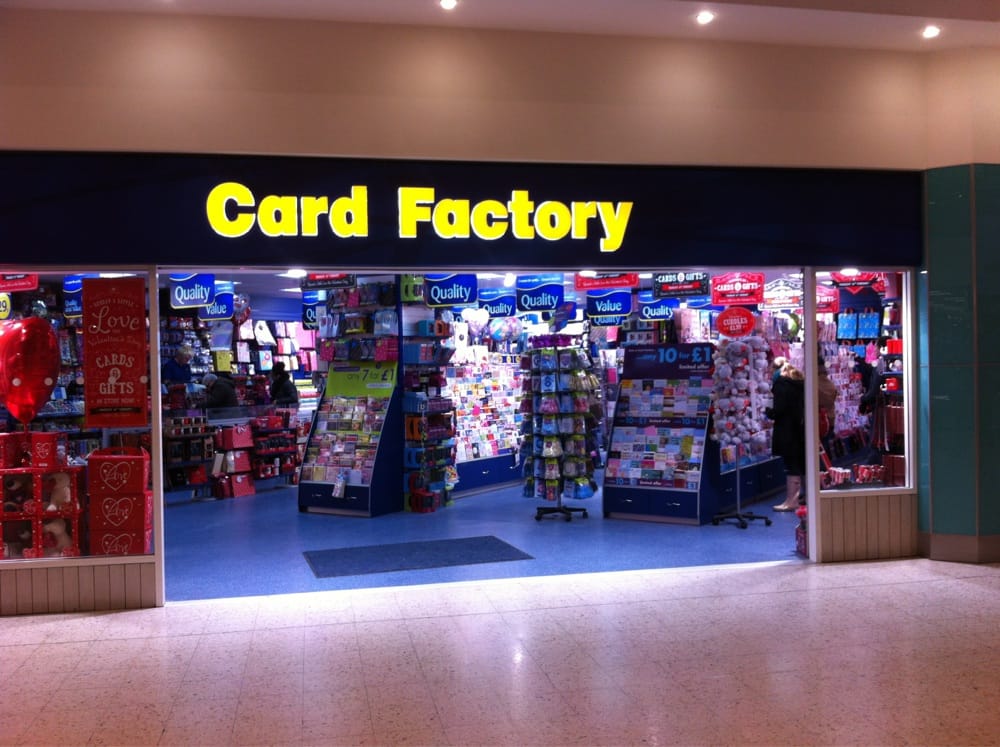 CARD FACTORY - Unit 16 St Johns Centre, Leeds, West Yorkshire, United ...