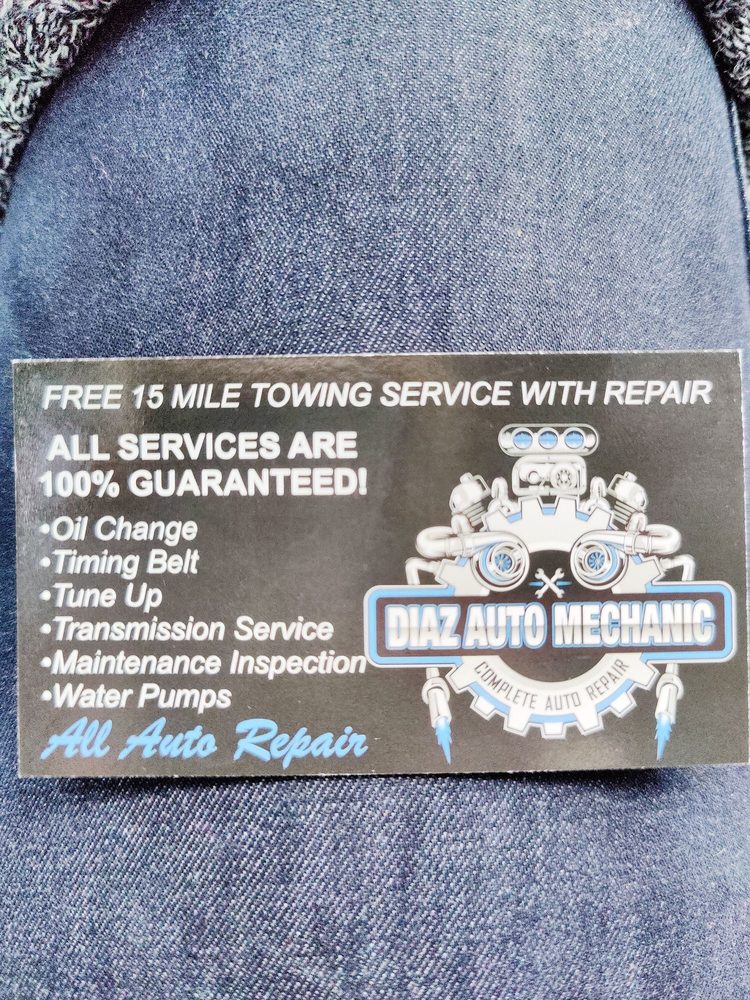DIAZ AUTO MECHANIC - Updated January 2026 - 16 Reviews - 23550 ...