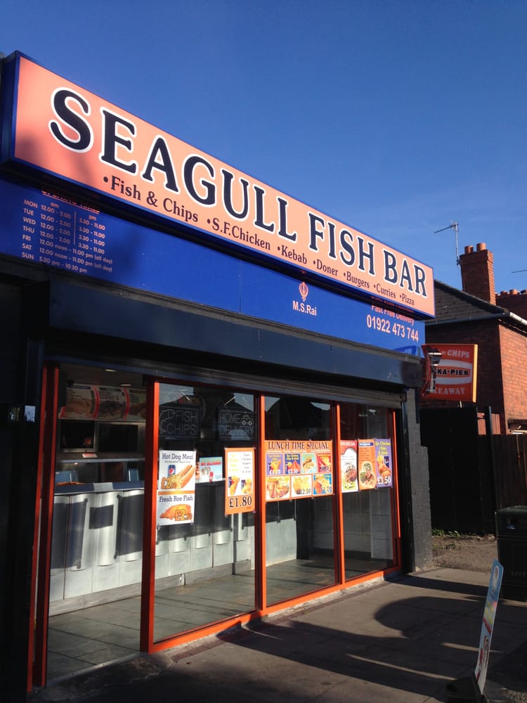 SEAGULL FISH BAR - Updated October 2025 - 3 Chestnut Road, Walsall ...