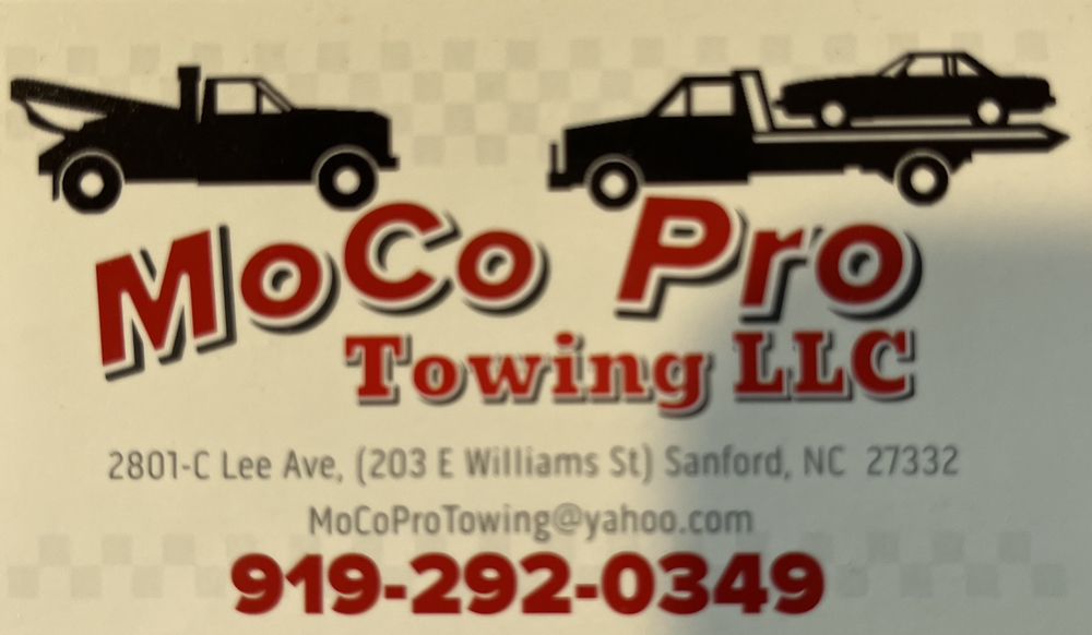 MOCO PRO TOWING - Updated September 2025 - Biscoe, North Carolina - Towing - Phone Number - Yelp