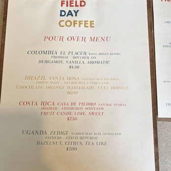 FIELD DAY COFFEE - Updated June 2024 - 205 Photos & 126 Reviews - 1185 ...
