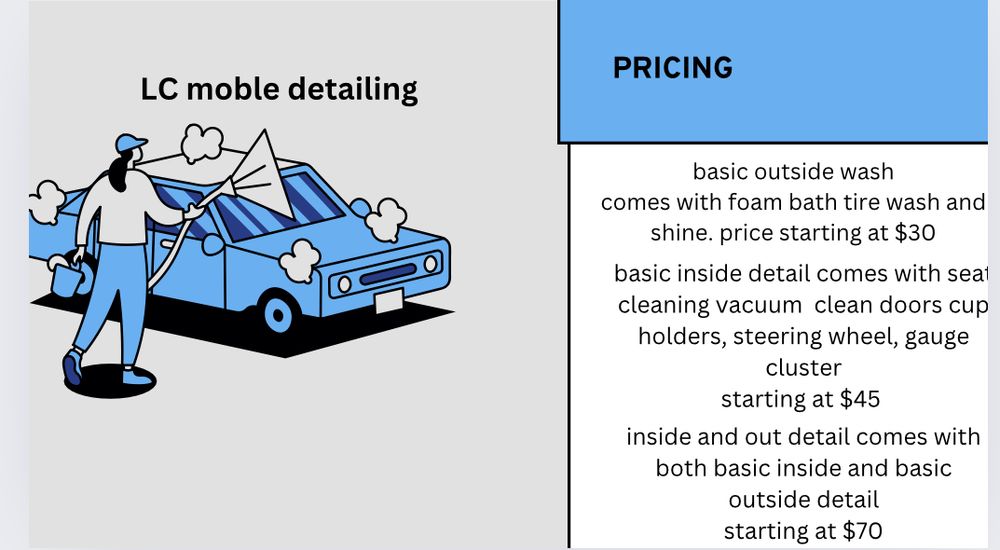 LC MOBILE DETAILING - Updated March 2025 - Request a Quote - League ...