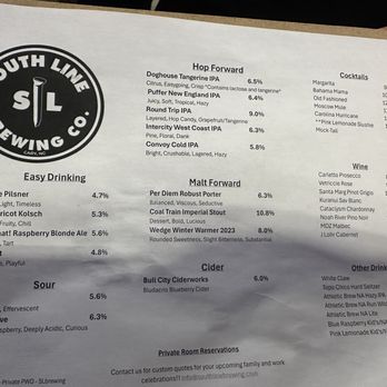 SOUTH LINE BREWING - Updated December 2025 - 13 Photos & 12 Reviews ...