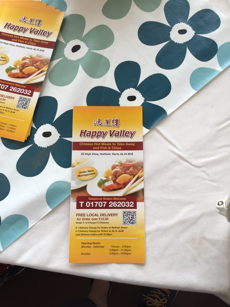 HAPPY VALLEY CHINESE TAKEAWAY - Updated September 2025 - 22 High View ...