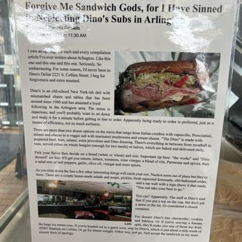 DINO’S SUBS - Updated May 2024 - 389 Photos & 625 Reviews - 2221 S ...