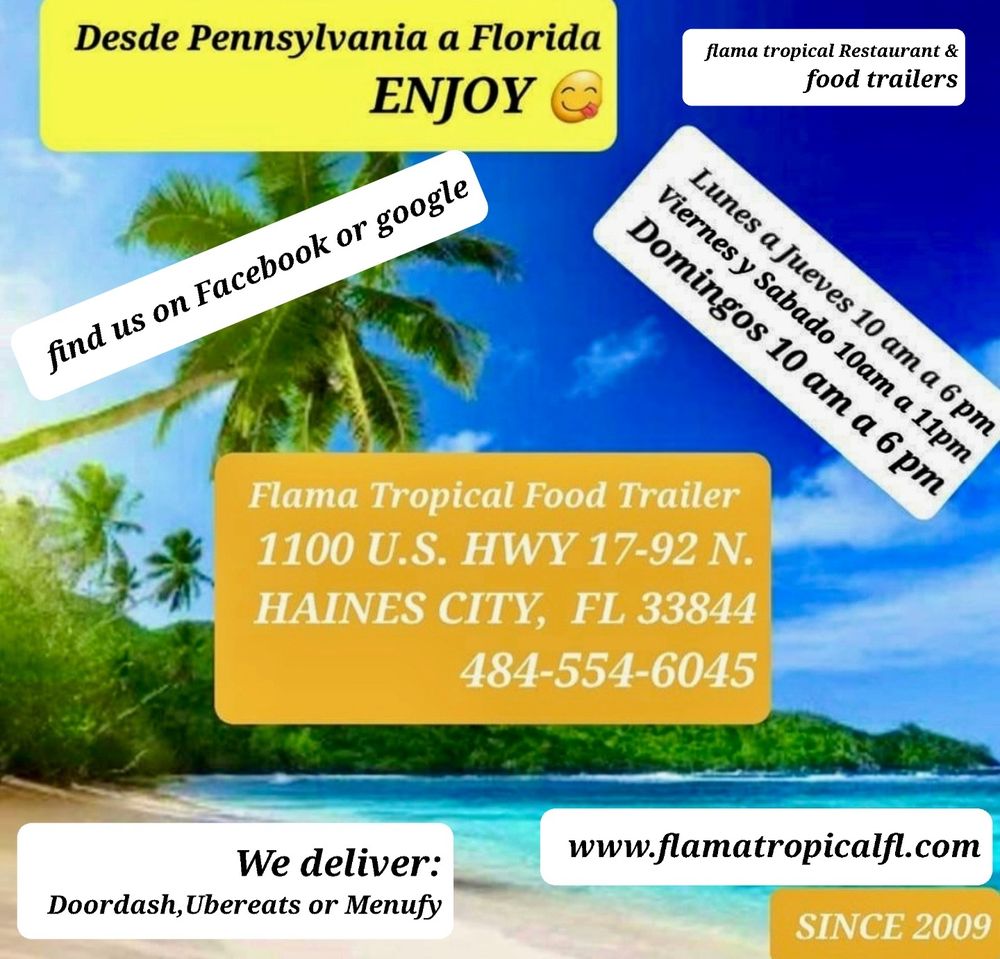 FLAMA TROPICAL - 1100 Hwy 17, HAINES CITY, FL - Yelp