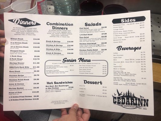 CEDAR INN FAMILY RESTAURANT - Updated December 2025 - 22 Reviews - 445 ...