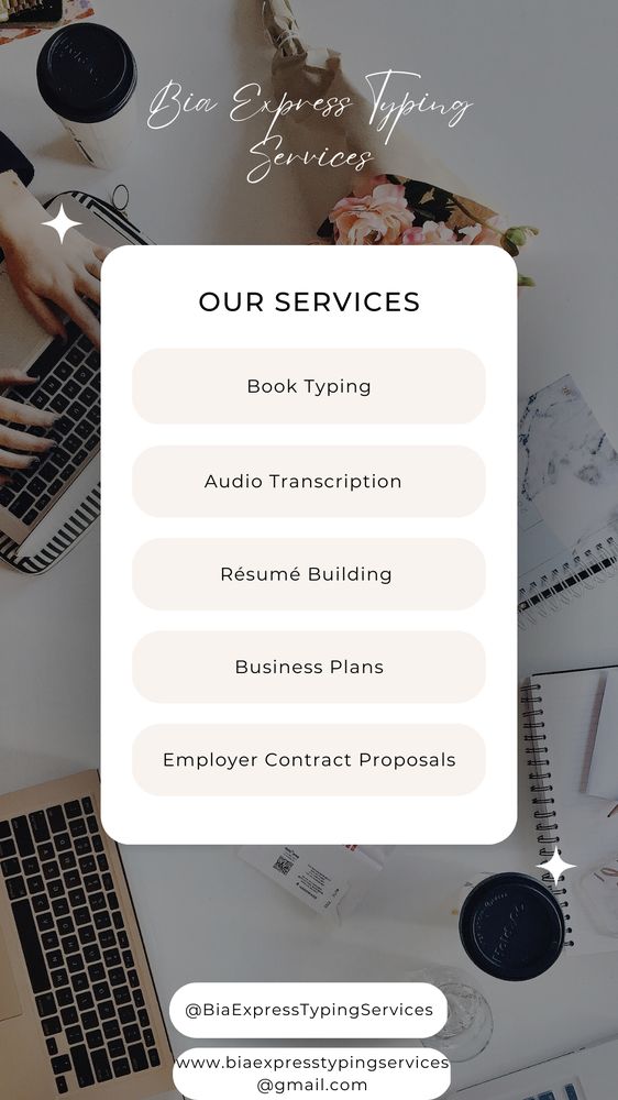 BIA EXPRESS TYPING SERVICES LLC - Request Consultation - West ...