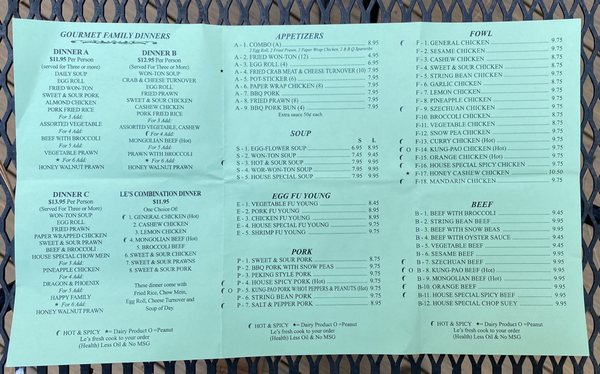 LE’S CHINESE RESTAURANT - Updated January 2025 - 43 Photos & 109 ...
