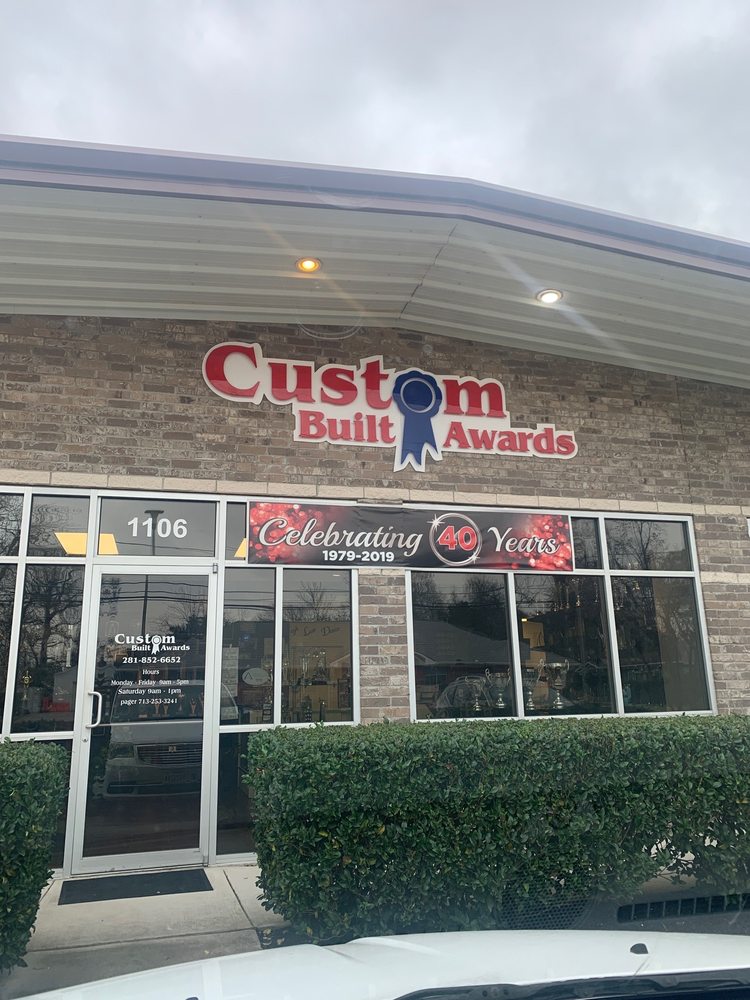 CUSTOM BUILT AWARDS - Updated October 2025 - 1106 N Houston Ave, Humble ...