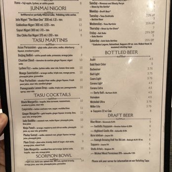 TASU ASIAN BISTRO - RALEIGH - 362 Photos & 549 Reviews - 8919 Brier ...