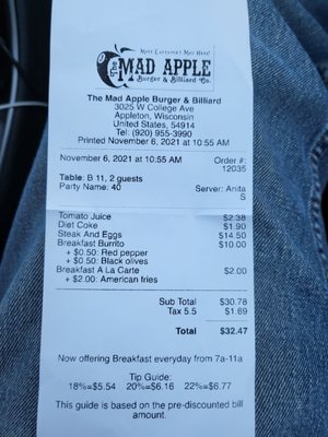 THE MAD APPLE BURGER & BILLIARD - Updated October 2025 - 70 Photos ...