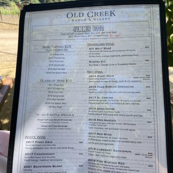 OLD CREEK RANCH WINERY - Updated September 2024 - 510 Photos & 262 ...