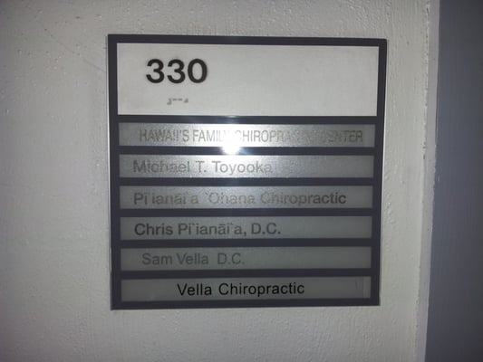 TOYOOKA MICHAEL T, DC - Updated December 2025 - 3221 Waialae Ave ...