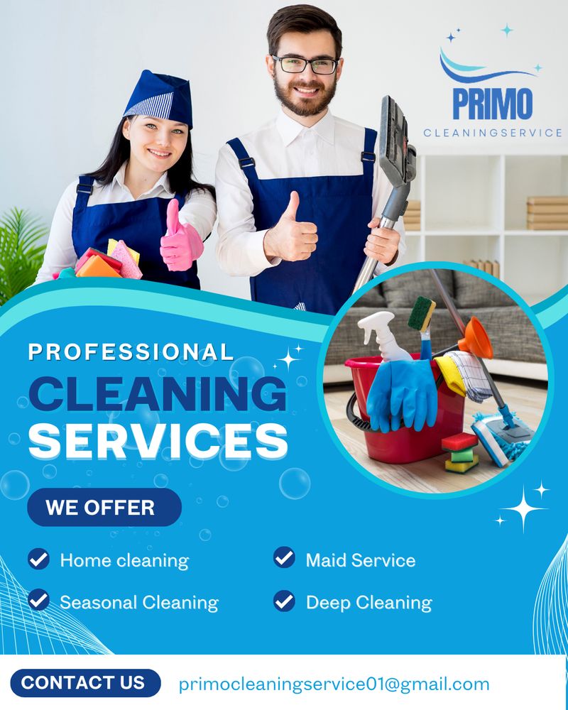 PRIMO CLEANING SERVICE - Updated February 2025 - PRS, District of ...
