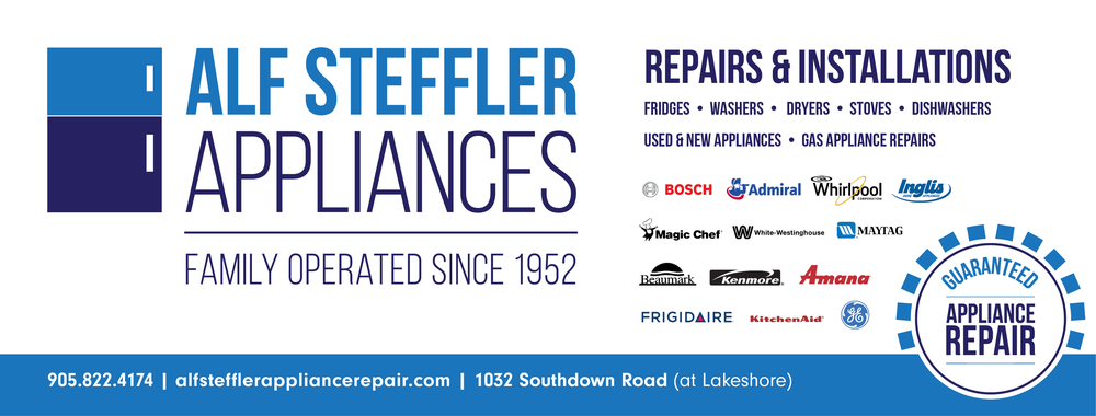 ALF STEFFLER APPLIANCES LTD. - Updated December 2025 - 1032 Southdown ...