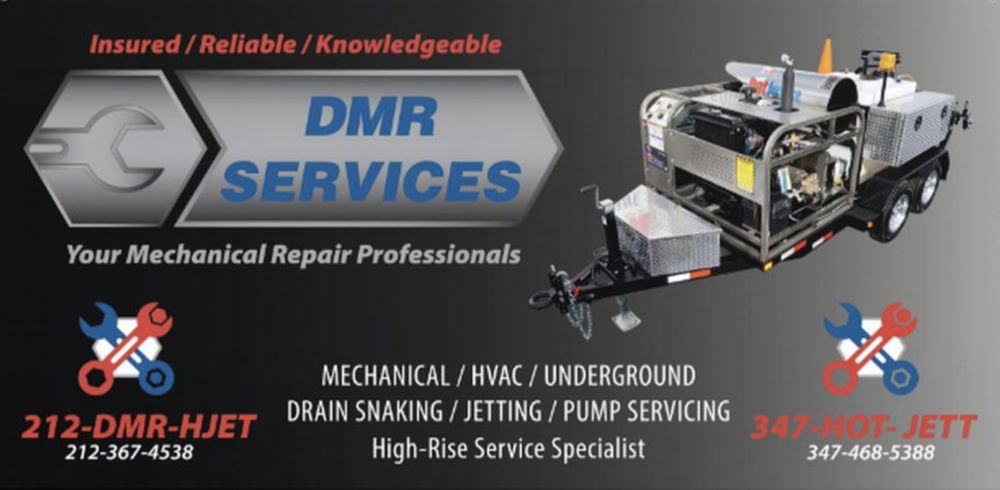 DMR SERVICES - Updated January 2026 - Jersey City, New Jersey - Hydro-jetting - Phone Number - Yelp