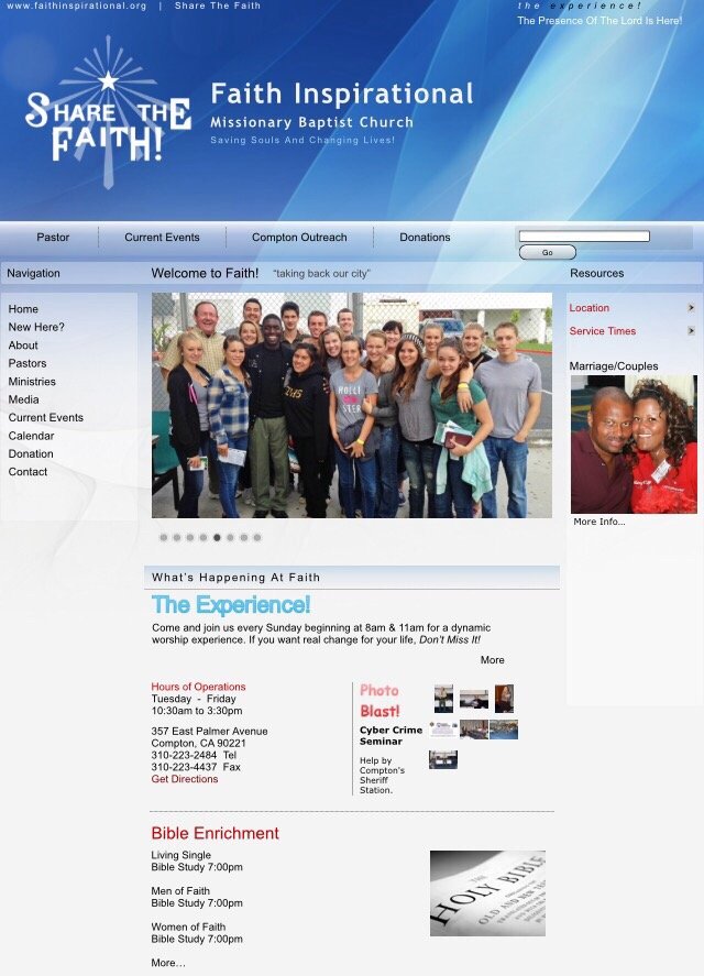 FAITH INSPIRATIONAL CHURCH - Updated October 2025 - 15 Reviews - 357 E ...