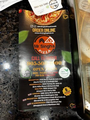 MR SINGHS PIZZA - Updated December 2025 - 1780 Markham Road ...