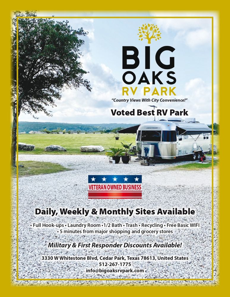 BIG OAKS RV PARK - 19 Photos - 3330 W Whitestone Blvd, Cedar Park, TX ...