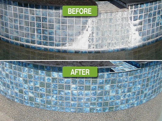 Bullfrog Pool Tile Cleaning