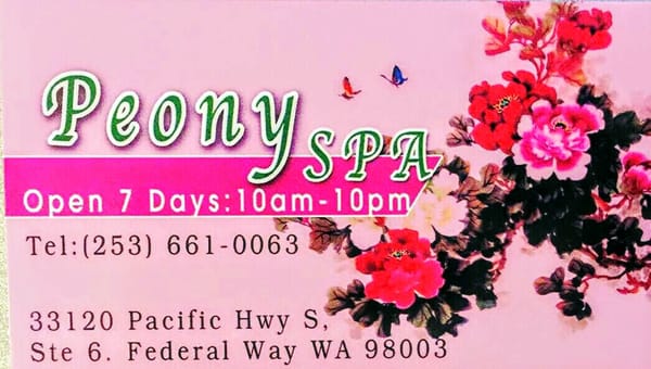 PEONY SPA - Updated October 2025 - 10 Reviews - 33120 Pacific Hwy S ...