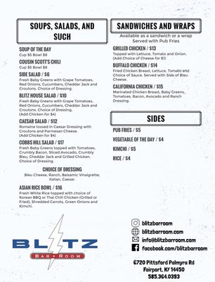 BLITZ BAR ROOM - Updated September 2024 - 10 Photos - 6720 Pittsford ...