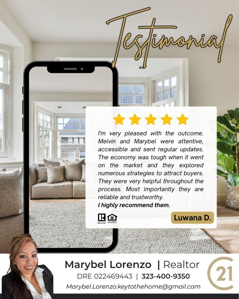 MARYBEL LORENZO - CENTURY 21 ALLSTARS - Updated September 2025 - 15 ...