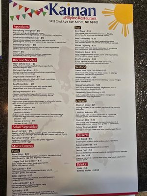 KAINAN - Updated September 2025 - 1412 2nd Ave SW, Minot, North Dakota ...