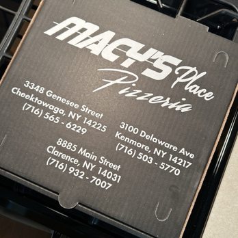 MACY’S PLACE PIZZERIA - Updated May 2025 - 12 Photos & 14 Reviews - 8885 Main St, Clarence, New ...