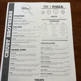 CRUST BROTHERS PIZZA - Updated March 2025 - 646 Photos & 815 Reviews ...