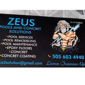 ZEUS POOLS AND CONCRET SOLUTION - Updated July 2025 - Albuquerque, New ...
