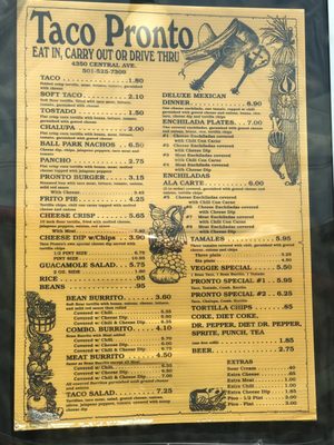 TACO PRONTO - Updated December 2025 - 37 Reviews - 4350 Central Ave ...