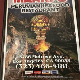 MARIO’S PERUVIAN & SEAFOOD - Updated September 2025 - 1964 Photos ...