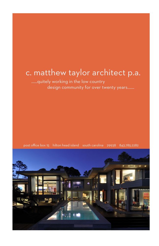 C. MATTHEW TAYLOR, ARCHITECT - Updated December 2024 - Request ...
