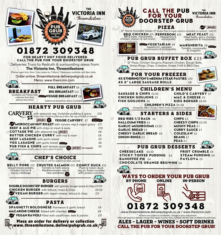 VICTORIA INN - PUB GRUB - Updated July 2024 - 63 Photos - Chyvelah Road ...