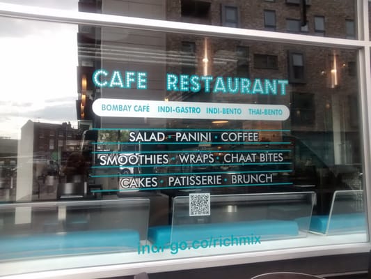 RICH MIX CAFE - Updated February 2025 - 35-47 Bethnal Green Road ...