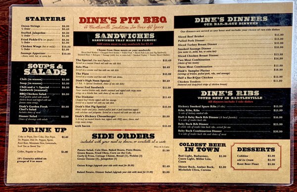 DINK’S PIT BAR-B-QUE - 51 Photos & 107 Reviews - 2929 E Frank Phillips ...