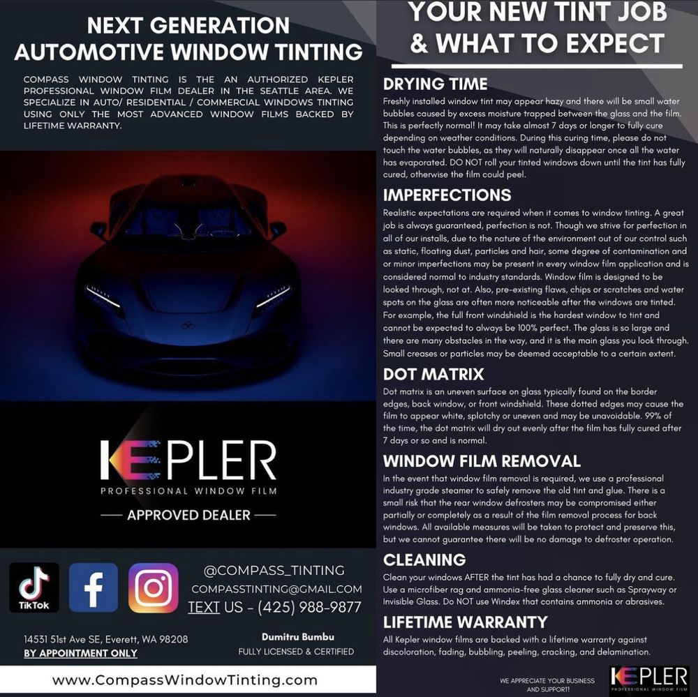 TINT LAB PRO - Updated December 2024 - Everett, Washington - Car Window ...