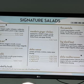 ALOHA SALADS - Updated November 2025 - 626 Photos & 607 Reviews - 4450 ...