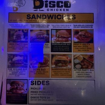 DISCO CHICKEN - Updated July 2025 - 14 Photos - 212 E State St ...